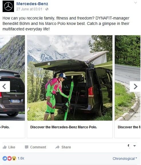 Marketing de Mercedes Benz | Brand24