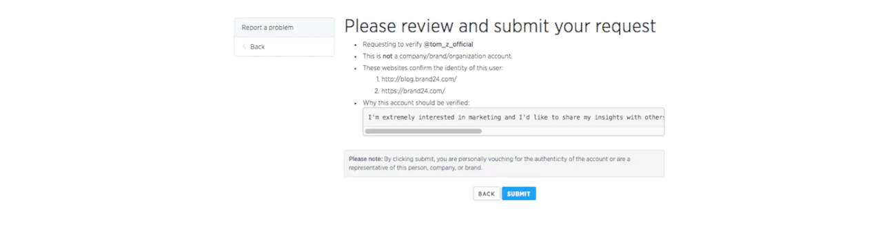 How to Verify Twitter Account | Brand24