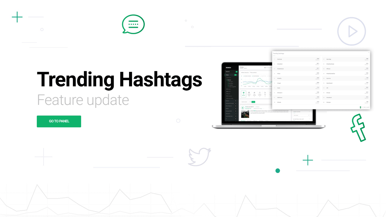 FEATURE UPDATE: Trending Hashtags | Brand24