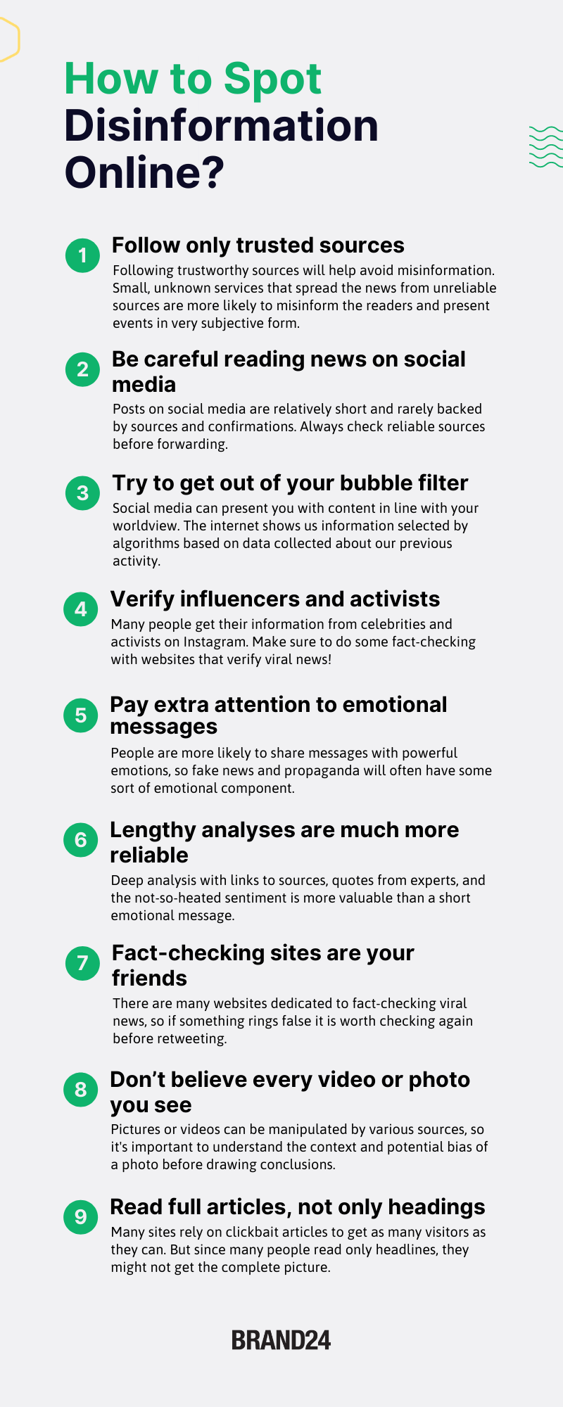 How to Spot Disinformation Online? | Brand24