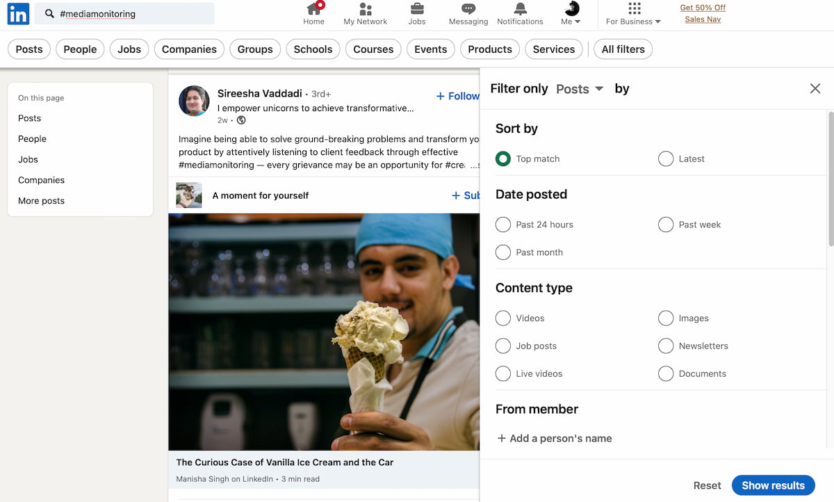 10 Easy Steps to LinkedIn Hashtag Analytics [2026] | Brand24