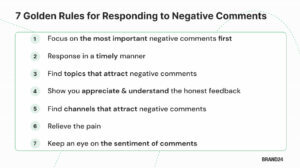 How to Respond to Negative Comments? 7 Golden Rules | Brand24
