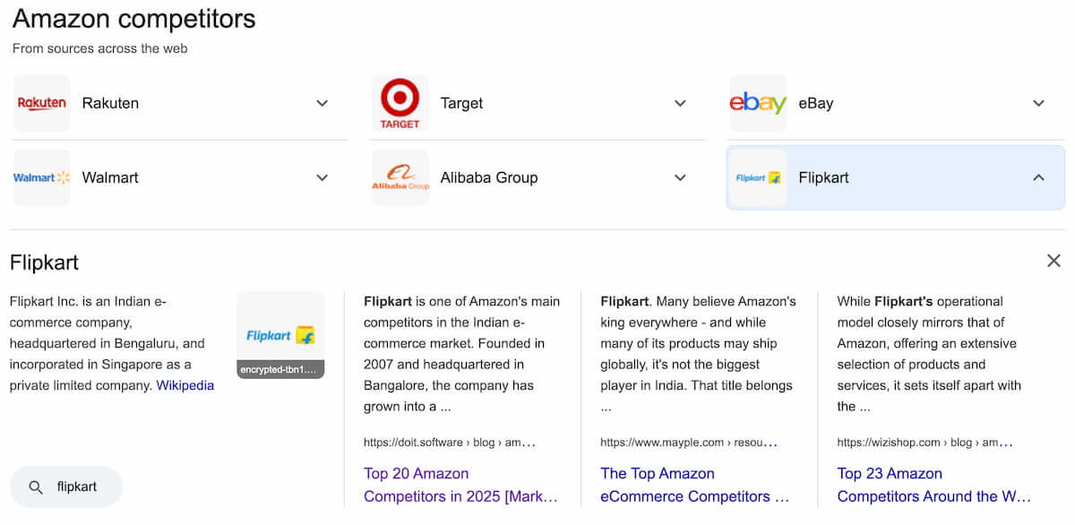 5 Biggest Amazon Competitors in 2025 [Data-Backed Report] | Brand24